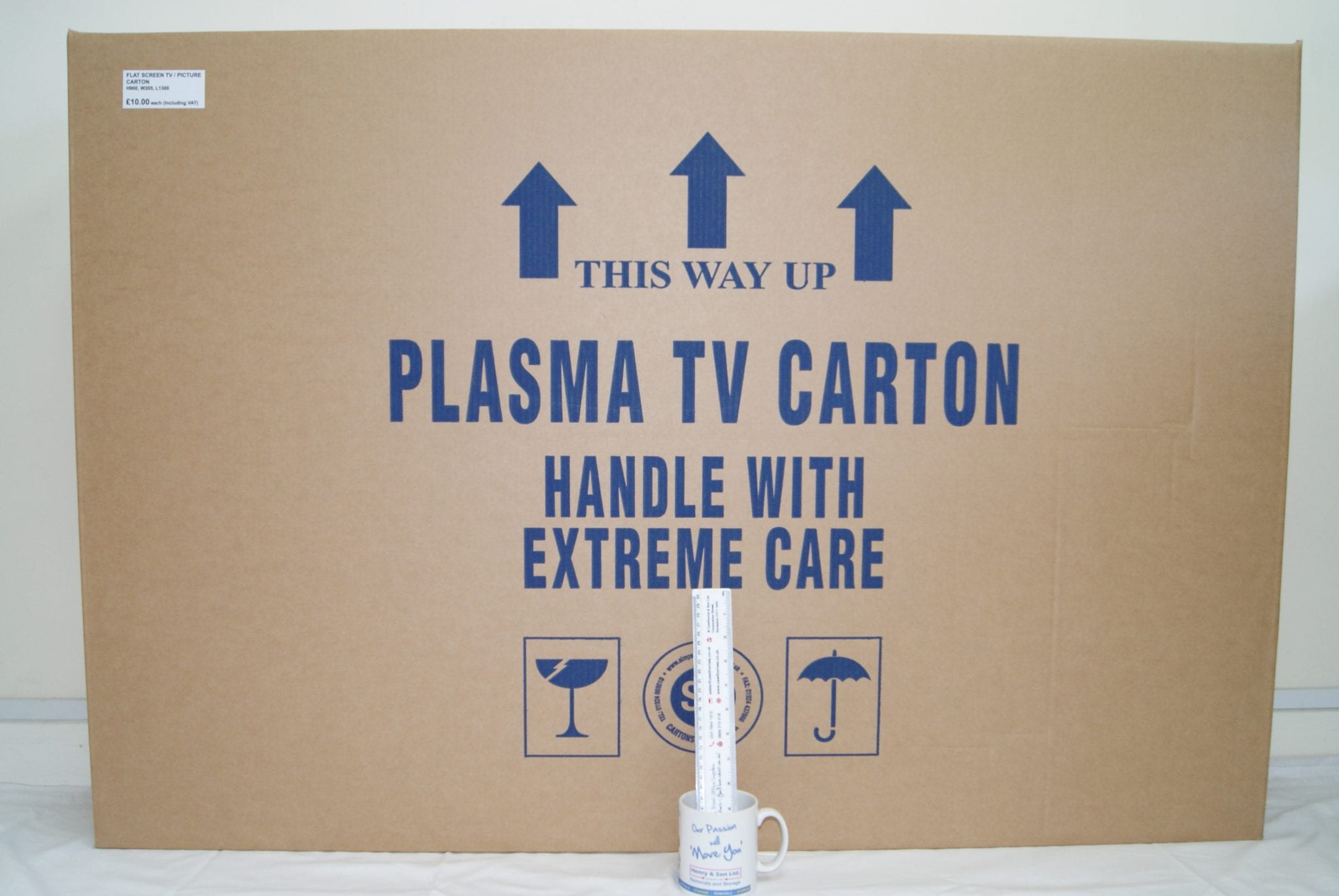 Tv or picture carton - Storage Company Henry & Son