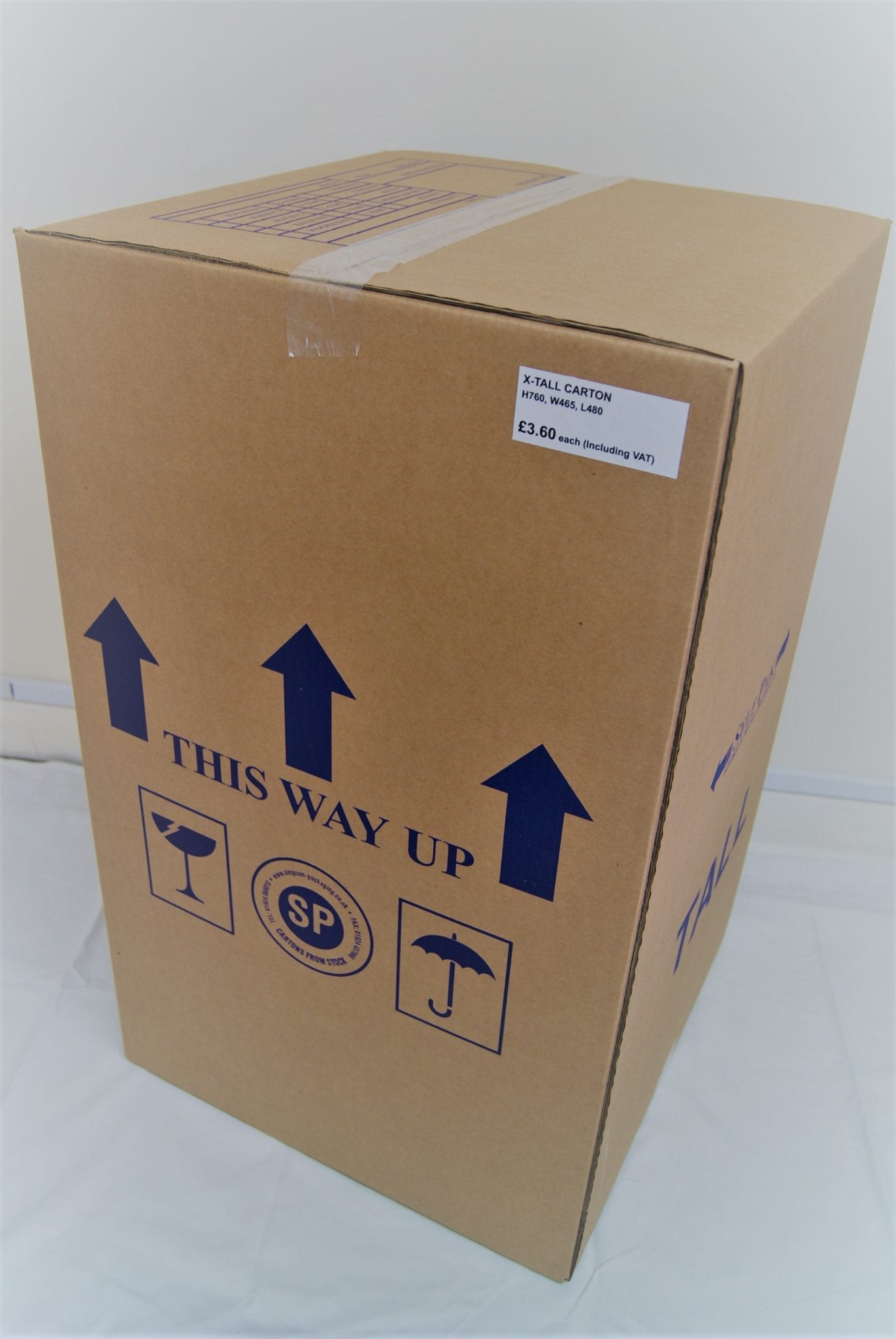 X tall cartons (18 x 18 x 30") - Storage Company Henry & Son